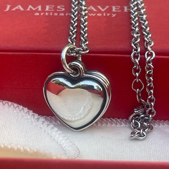 James Avery | Jewelry | James Avery Swivel Heart Locket Charm On A James Avery Chain | Poshmark
